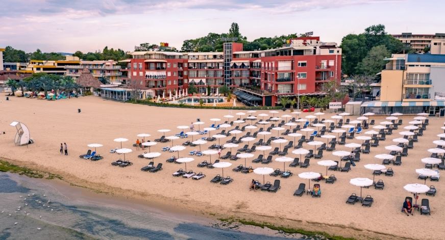 3-Zimmer-Wohnung mit Meerblick direkt am Strand in Sonnenstrand